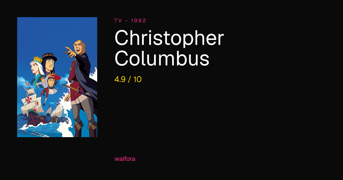 Christopher Columbus — Watch Online, Episodes & Reviews · Waifora